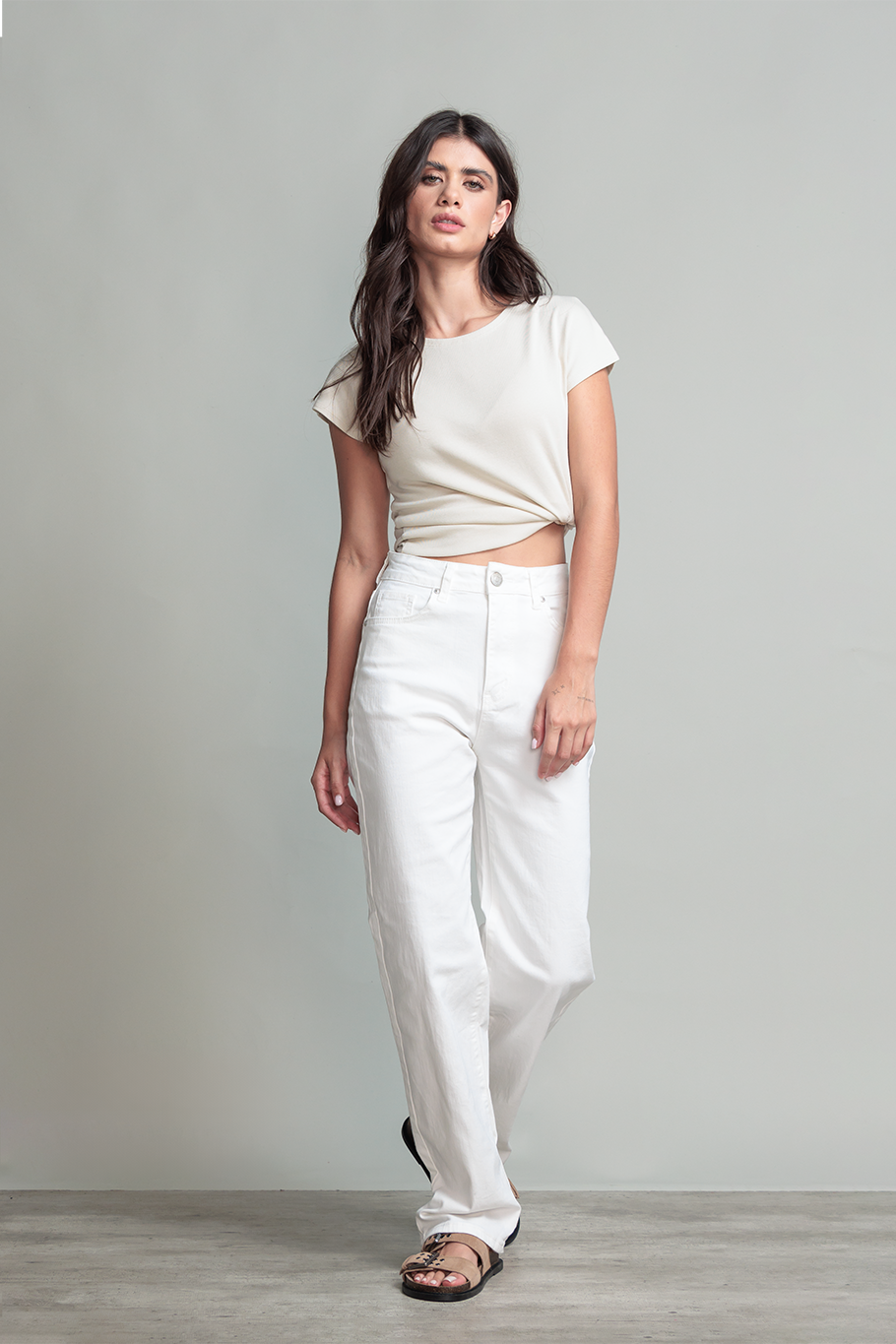 STRAIGHT FIT BLANCO - BASICS – Olivy